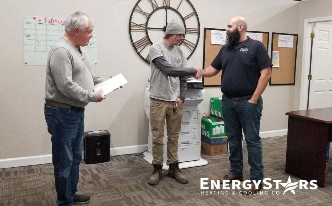 Congrats to Brandon K! The Energy Stars January Employee of the Month ...